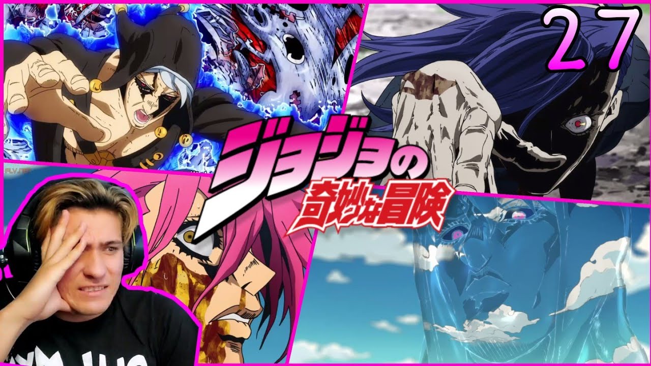 Doppio Vs Risotto!! Jojos Bizarre Adventure Golden Wind Ep 27 Reacción ...