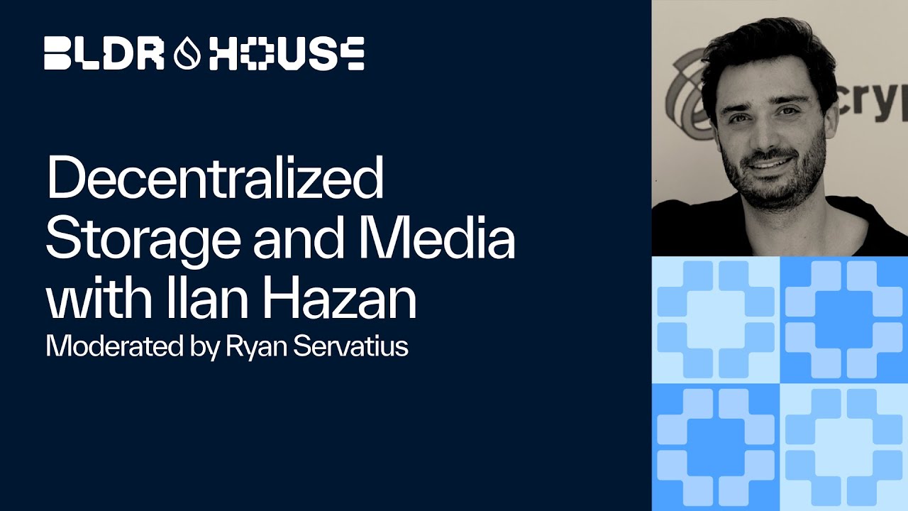 Decentralized Storage and Media with Ilan Hazan and Ryan Servatius - YouTube
