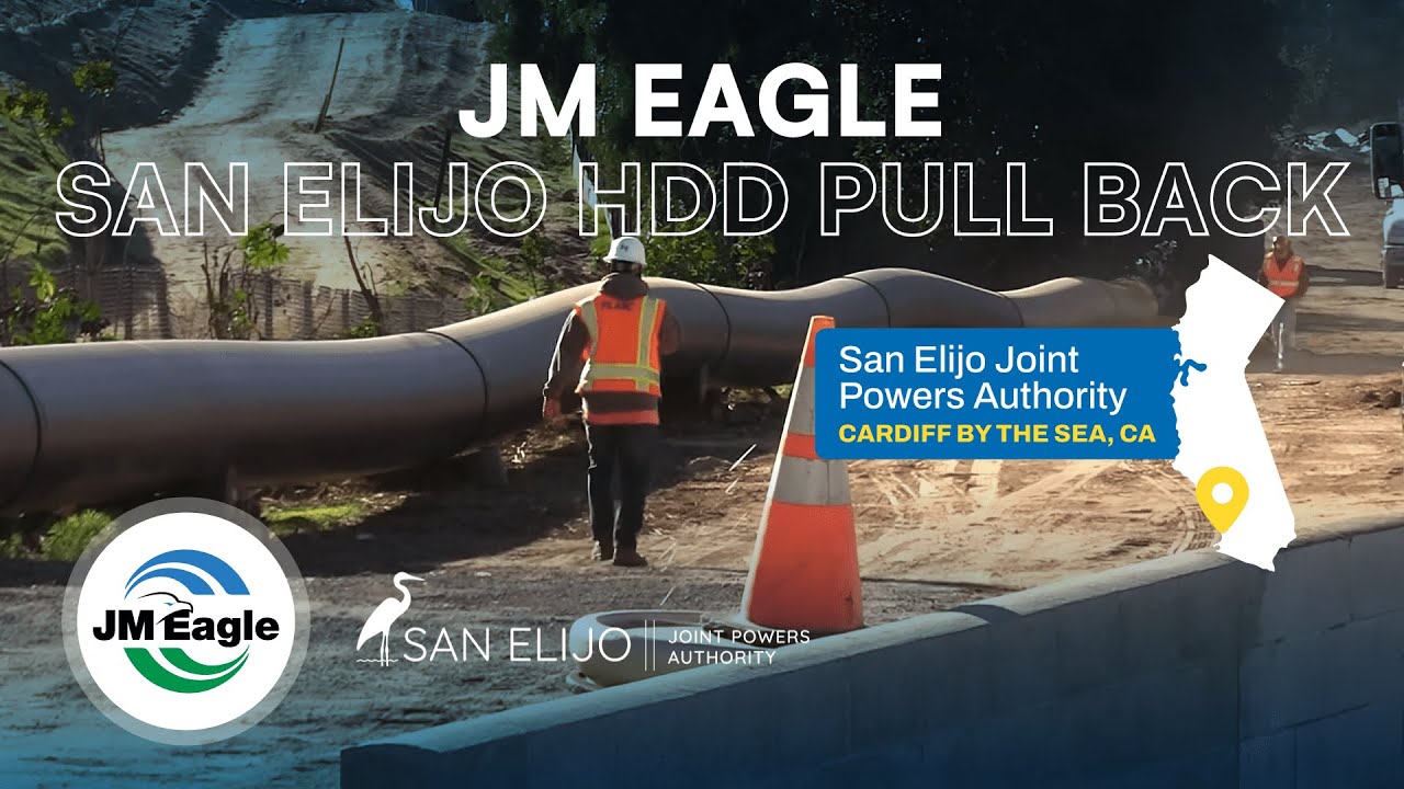 San Elijo Joint Powers Authority HDD Pull Back - YouTube