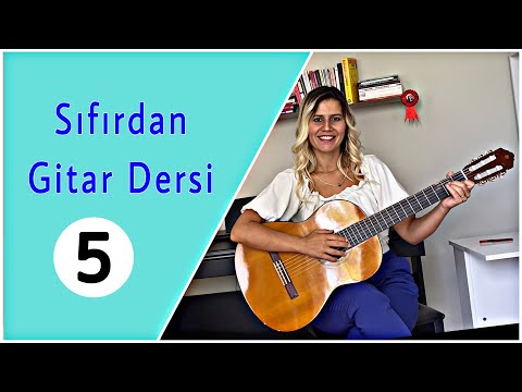 Sıfırdan Gitar Dersi/ 5. Ders / G Em Akoru / Dağlar Dağlar Şarkısı