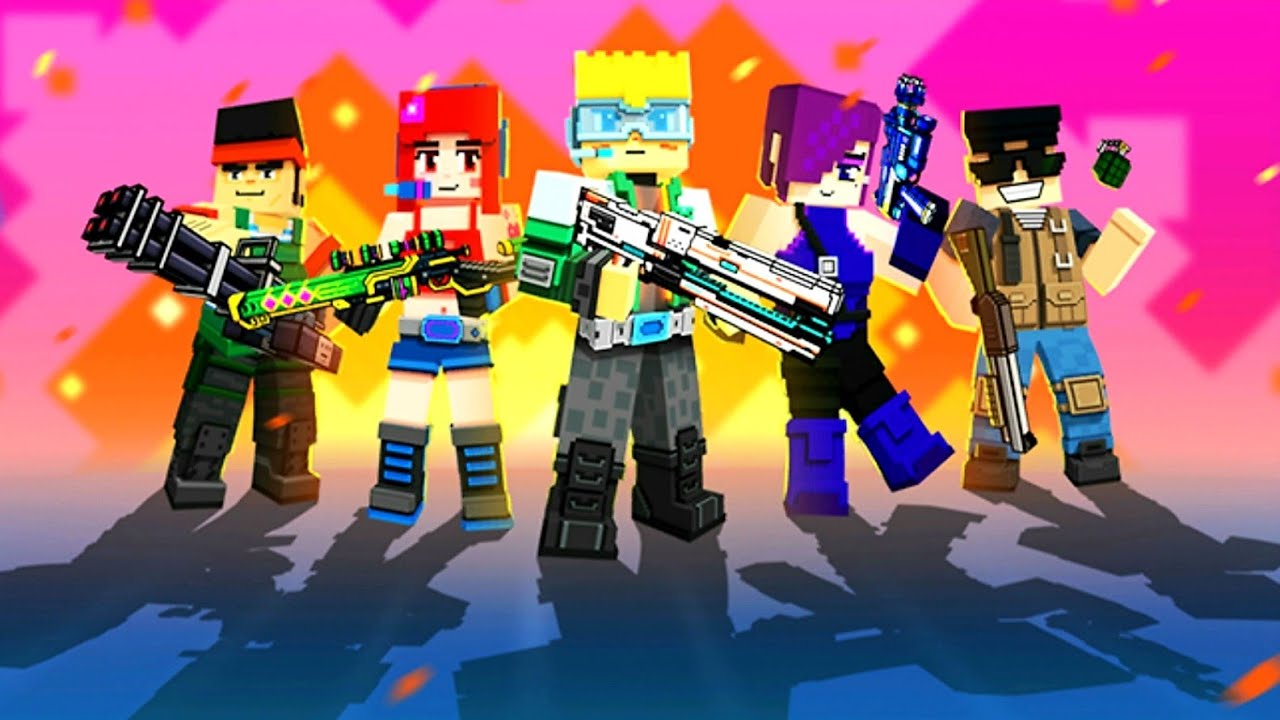 Cops N Robbers - 3D Pixel Craft Gun Shooting Games | Gameplay ...