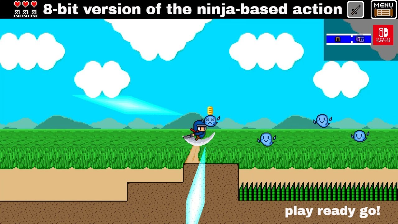 Ninja Smasher! - 8-bit version of the ninja-based action game. PLAY ...