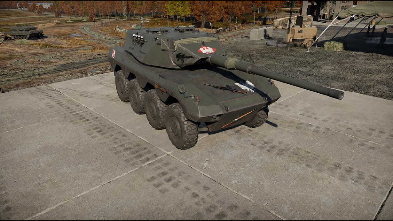 War Thunder Radkampfwagen 90 w akcji - YouTube