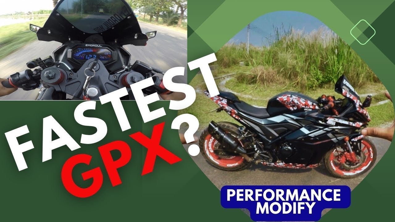 GPX Demon Performance Modification | Gpx Demon GR165RR | - YouTube