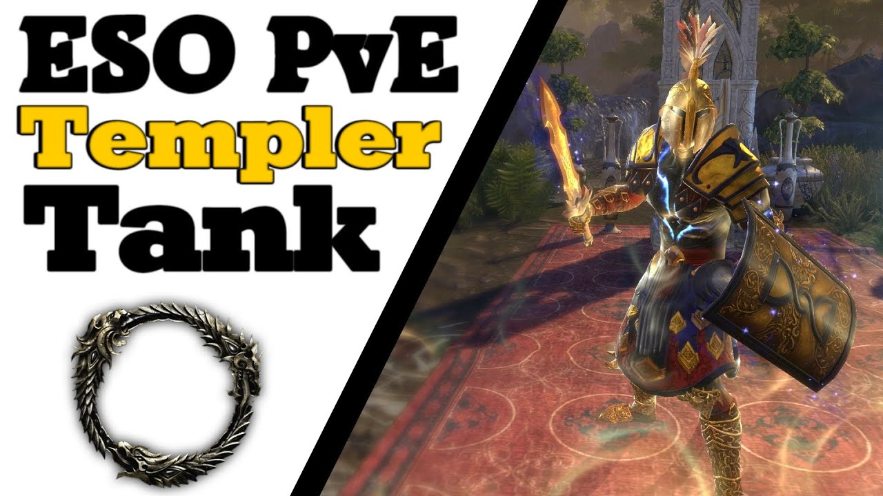 ESO | PvE Templer Tank Build - YouTube