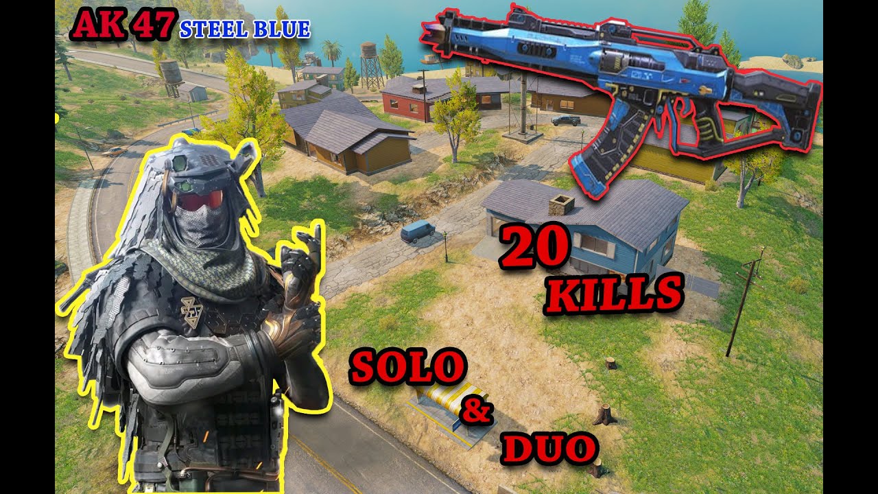 Ak47 Steel Blue in Battle Royale Solo & Duo Winner 20 Kills | Call Of ...