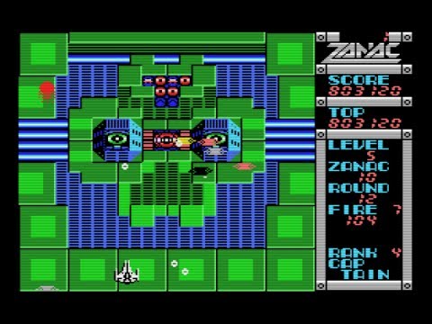 FULL GAMEPLAY! Zanac A.I. 2nd Version (MSX, rom, 1987 Compile) - YouTube