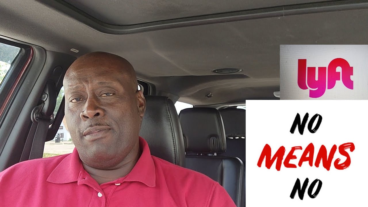 Lyft Passenger Refuses to Accept No. - YouTube
