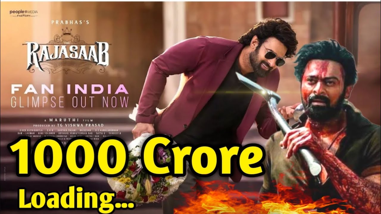 Raja Saab Glimpse review and Reaction|Prabhas Upcoming Movie|Salaar Movie Hero New Movie|Hindi ...