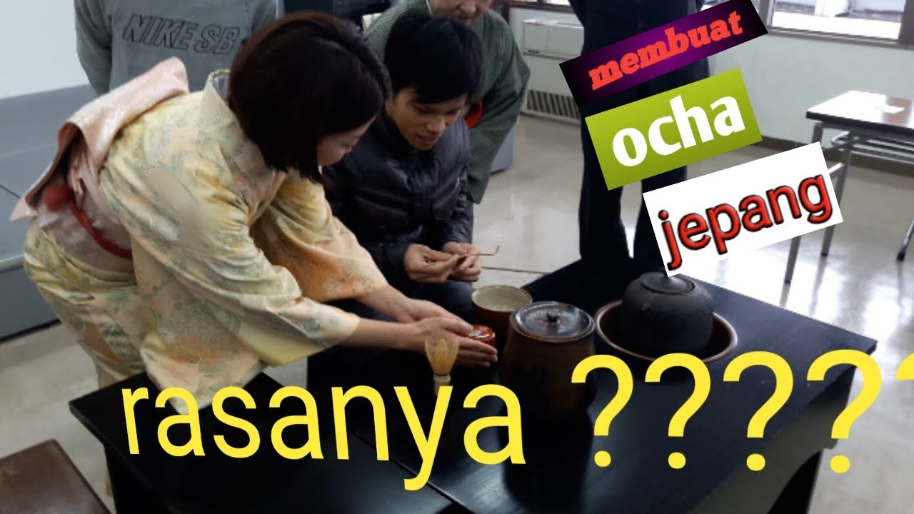 membuat ocha ( teh asli jepang) - YouTube