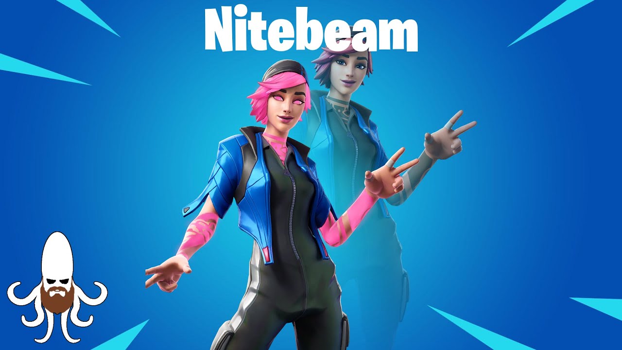 Nitebeam - Skin Review & Gameplay - Fortnite - YouTube