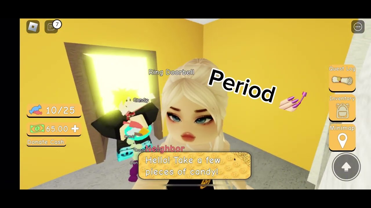 Trick or treating in RoBlOx - YouTube