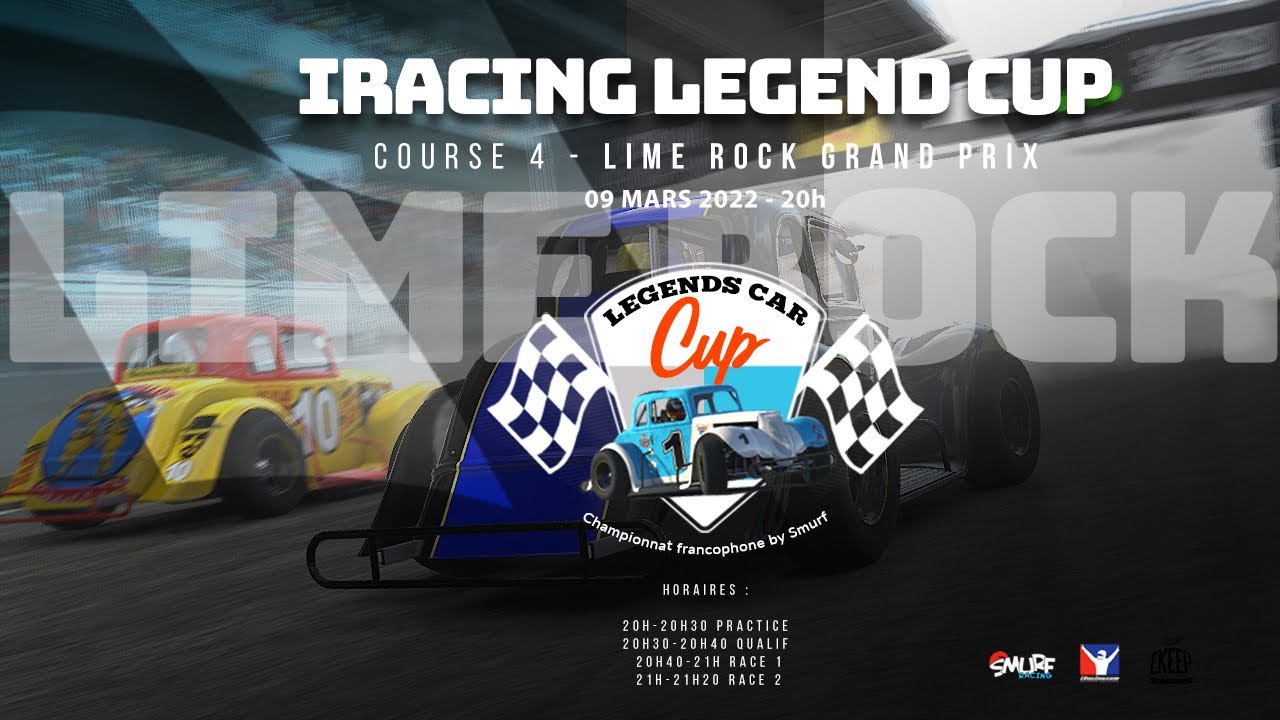 IRacing Legends Cup #4 Lime Rock Park - YouTube