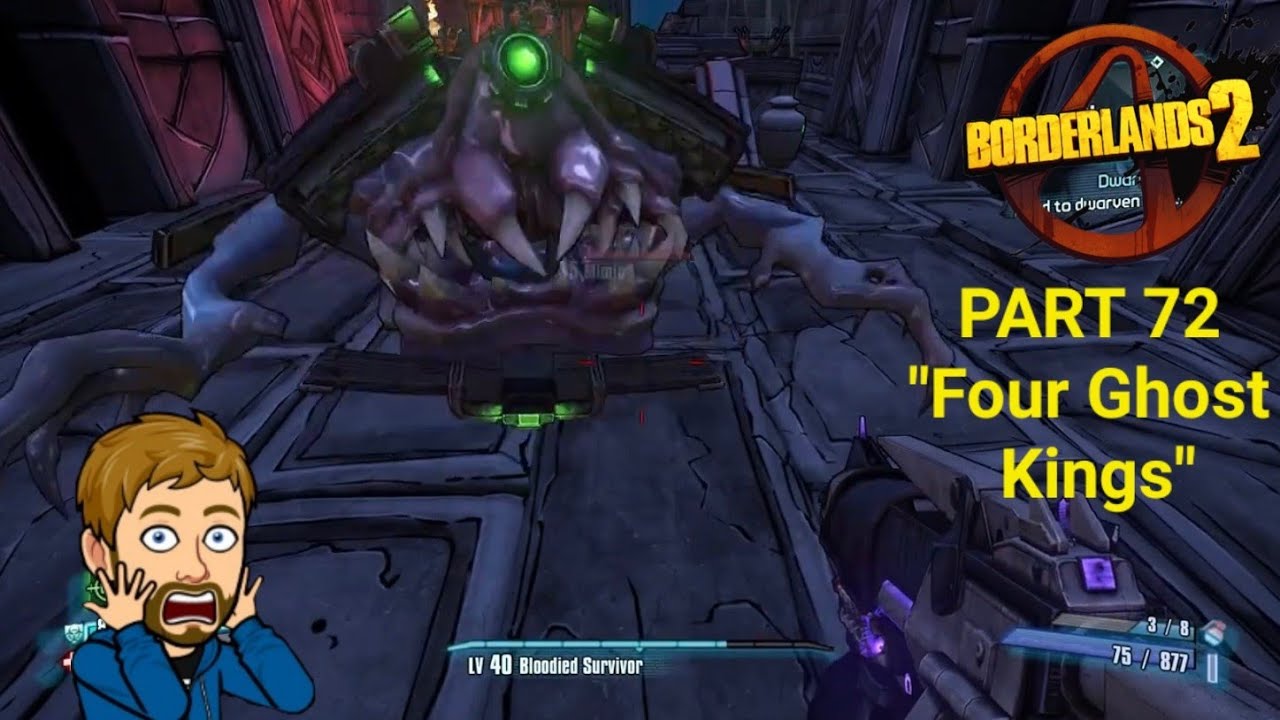 "Four Ghost Kings" Borderlands 2 PS5 Playthrough Part 72 - YouTube