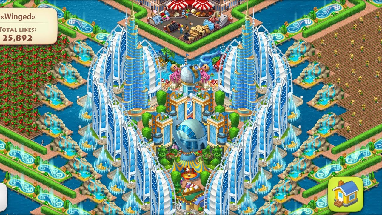 Township Layout Idea for Level 360 | Amazing Township Town Design ️ ...