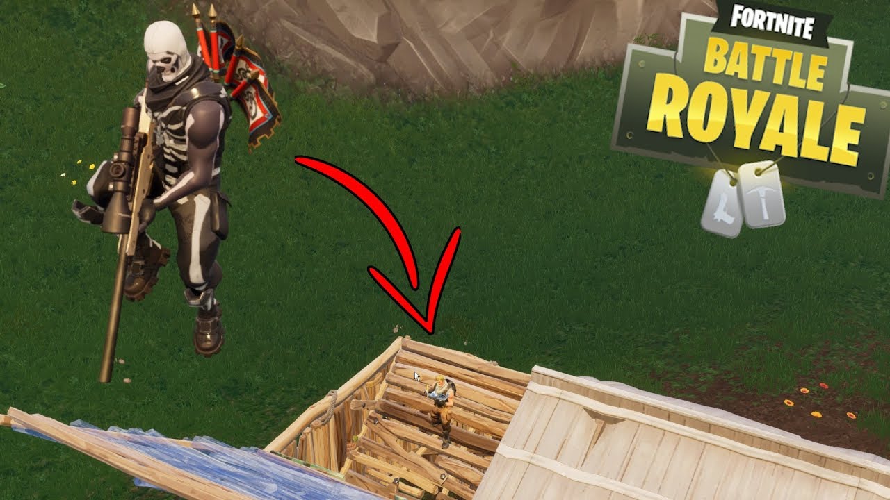 INSANE 360 TRICK SHOT!! FortNite - Solo Squad - YouTube