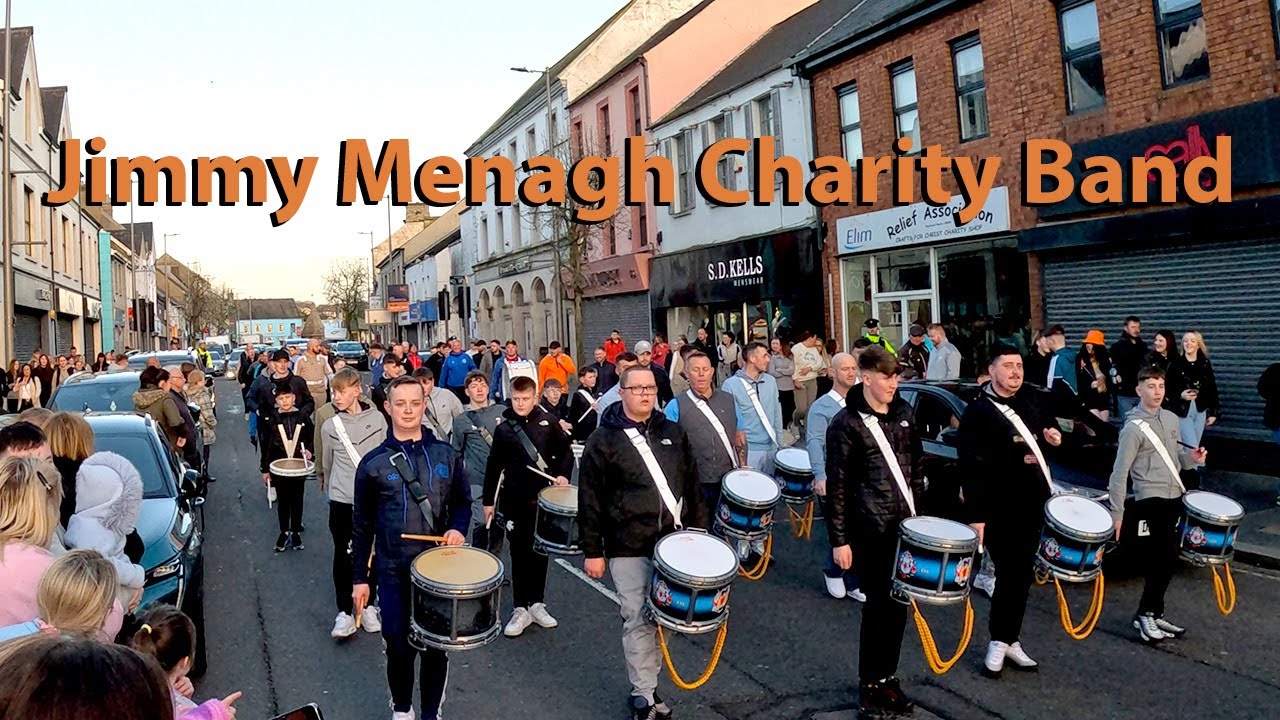 Jimmy Menagh Charity Band, Newtownards - YouTube