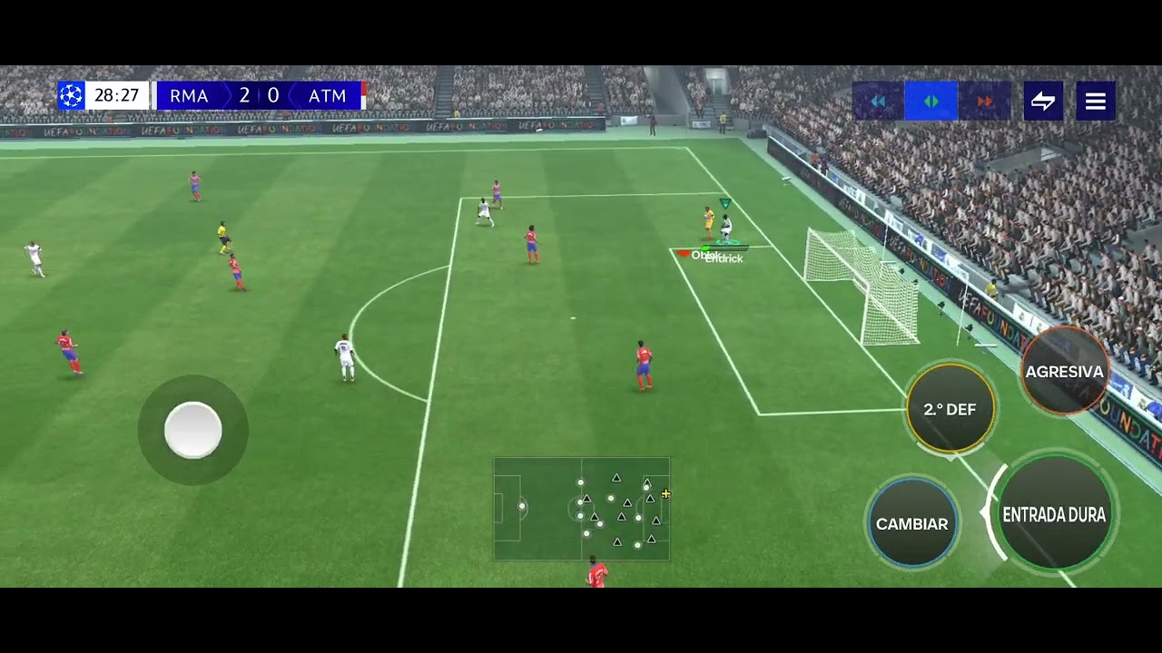 RMA vs ATM|Fc Mobile 25/ UEFA Champions - YouTube