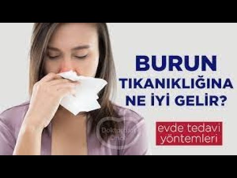 Burun Tıkanıklığına Ne İyi Gelir   Evde Anında Etkili 6 Doğal Çözüm...