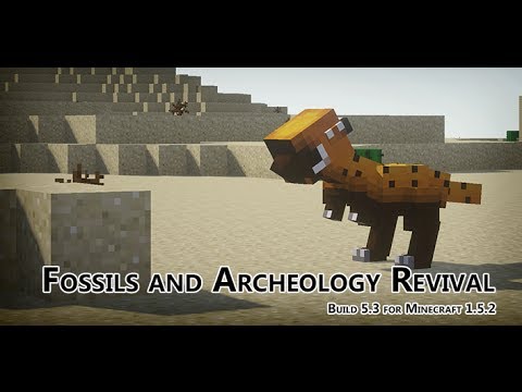 Fossils and Archaeology Mod For Minecraft 1.5.2 - YouTube