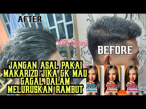 DIJAMIN BERHASIL LURUS PAKAI MAKARIZO HAIR ENERGY DENGAN CARA INI | OBAT PELURUS RAMBUT