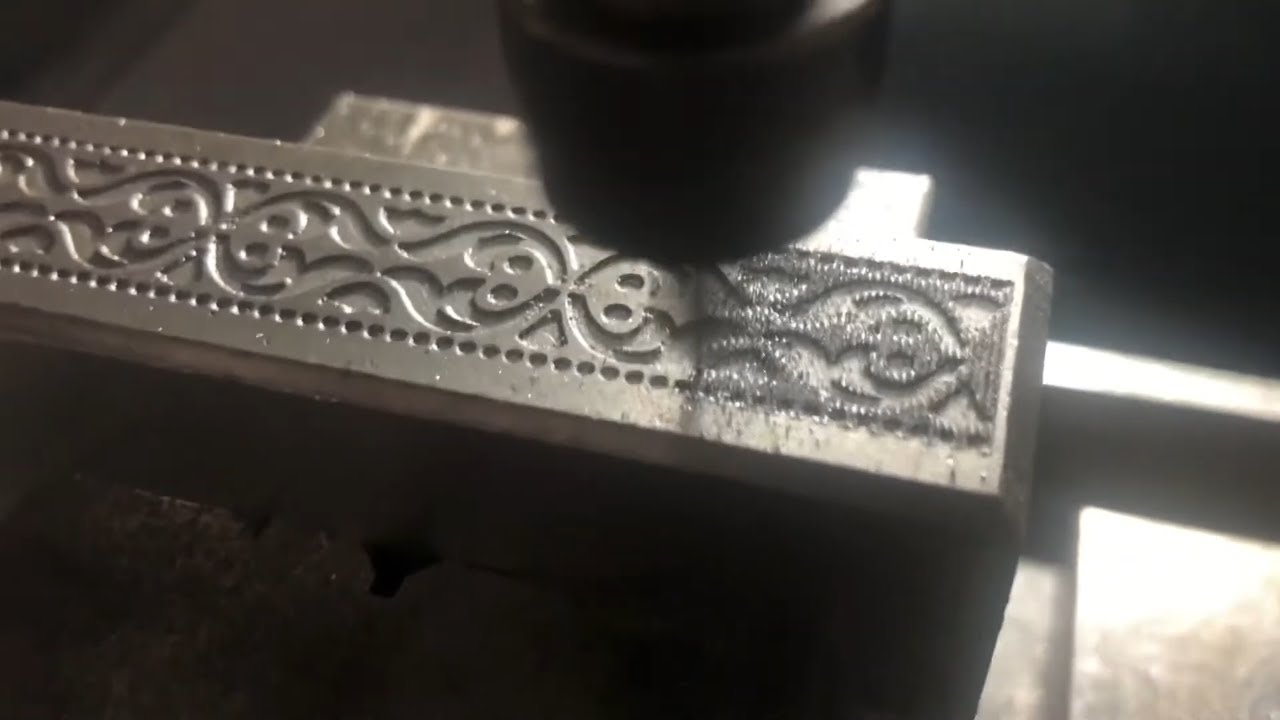 Jewelry Thappa Die Engraving Machine - YouTube