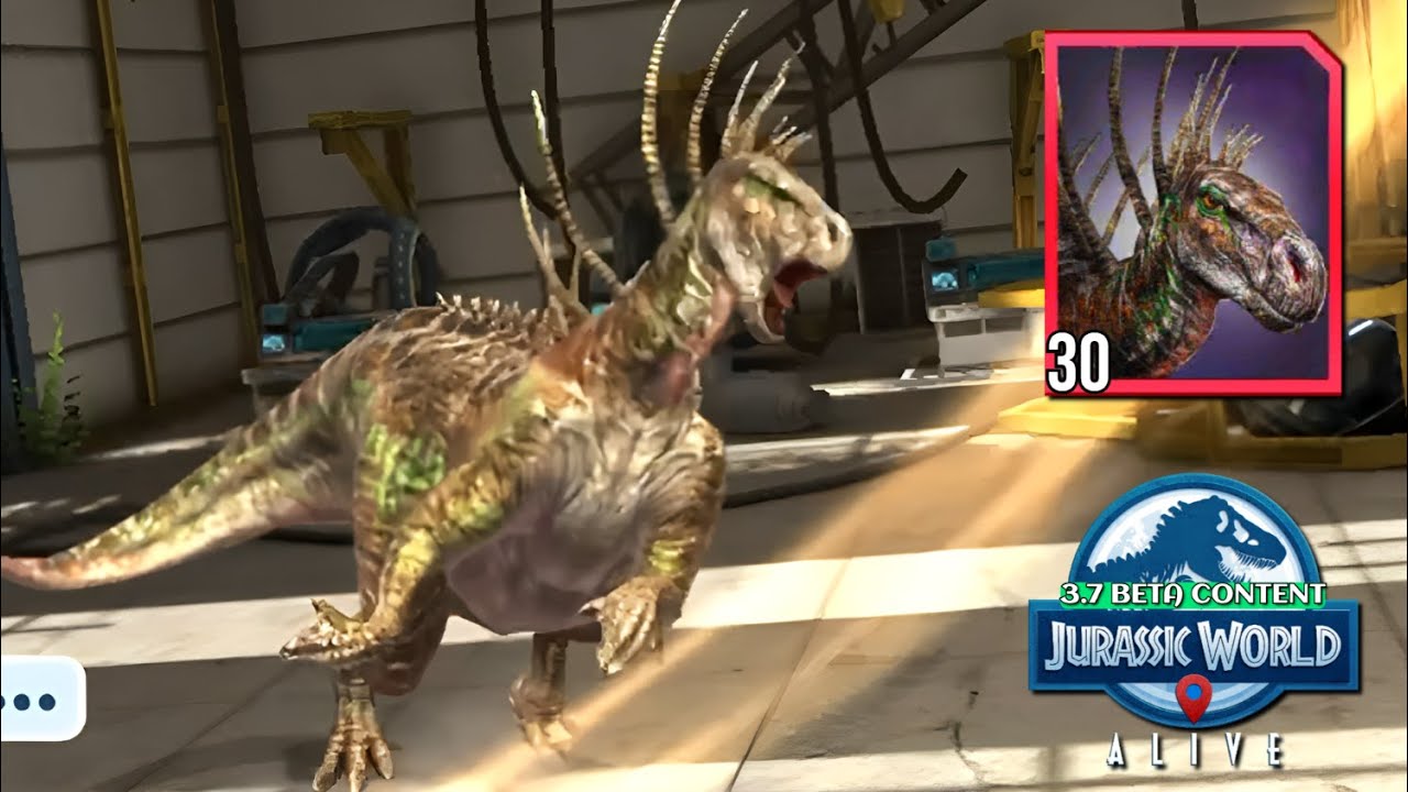 BAJATONODON BUFF! Level 30 Legendary First Look- Jurassic World Alive ...