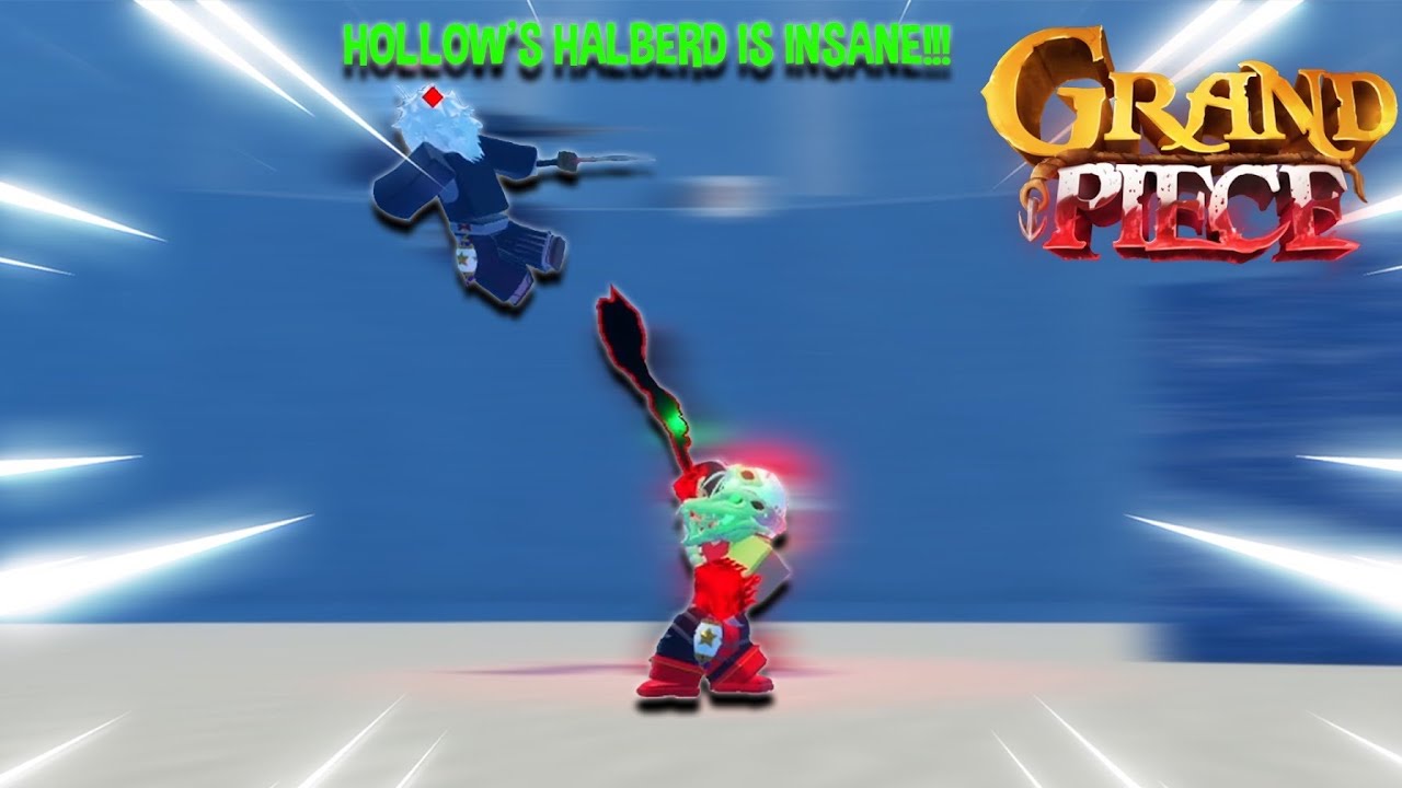 [GPO] Smurfing Arena with Hollow's Halberd - YouTube