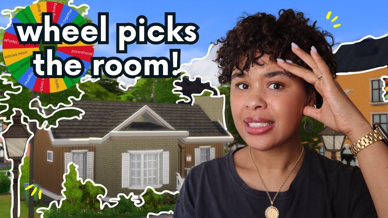 I let a wheel control my Sims 4 build! - YouTube