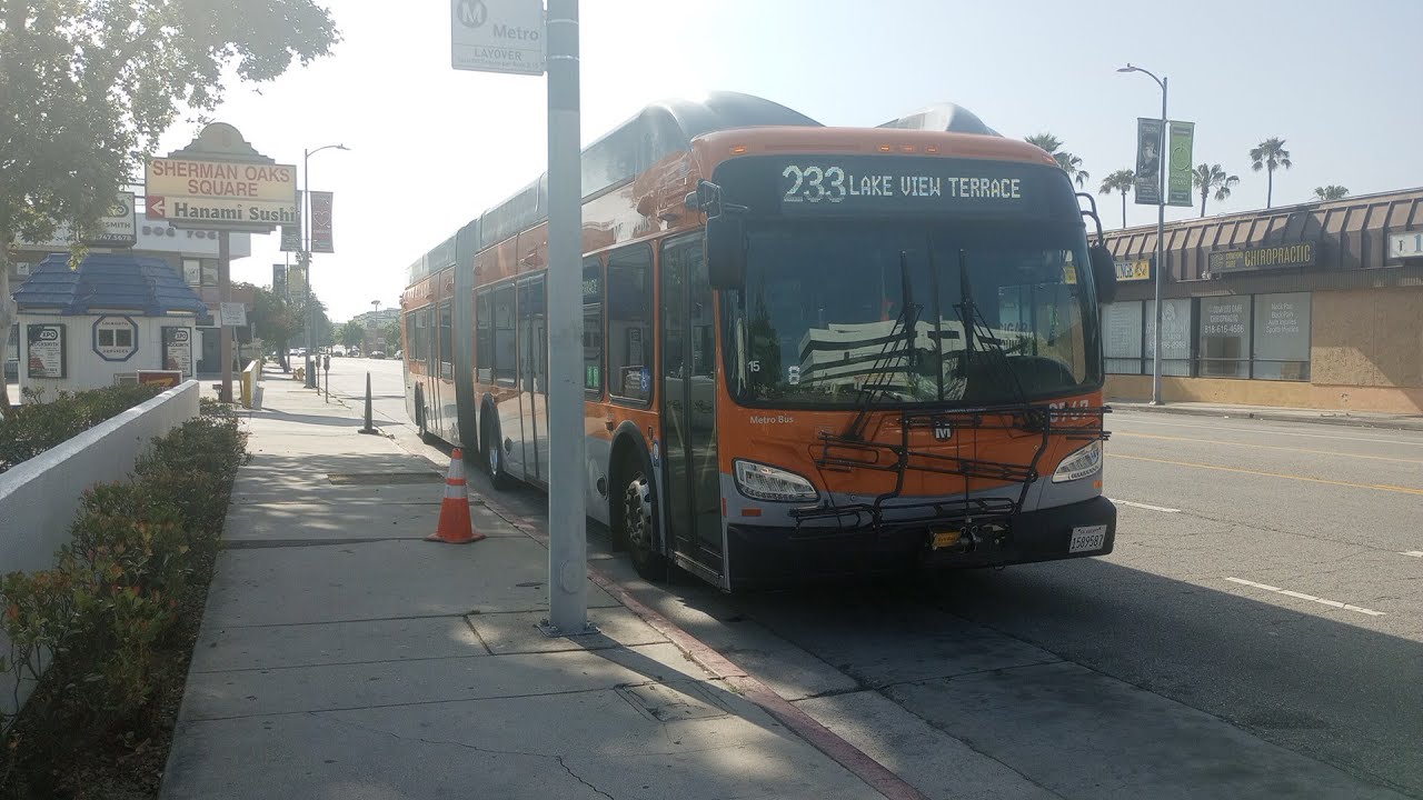 2020 LACMTA New Flyer XN60 8767 - YouTube