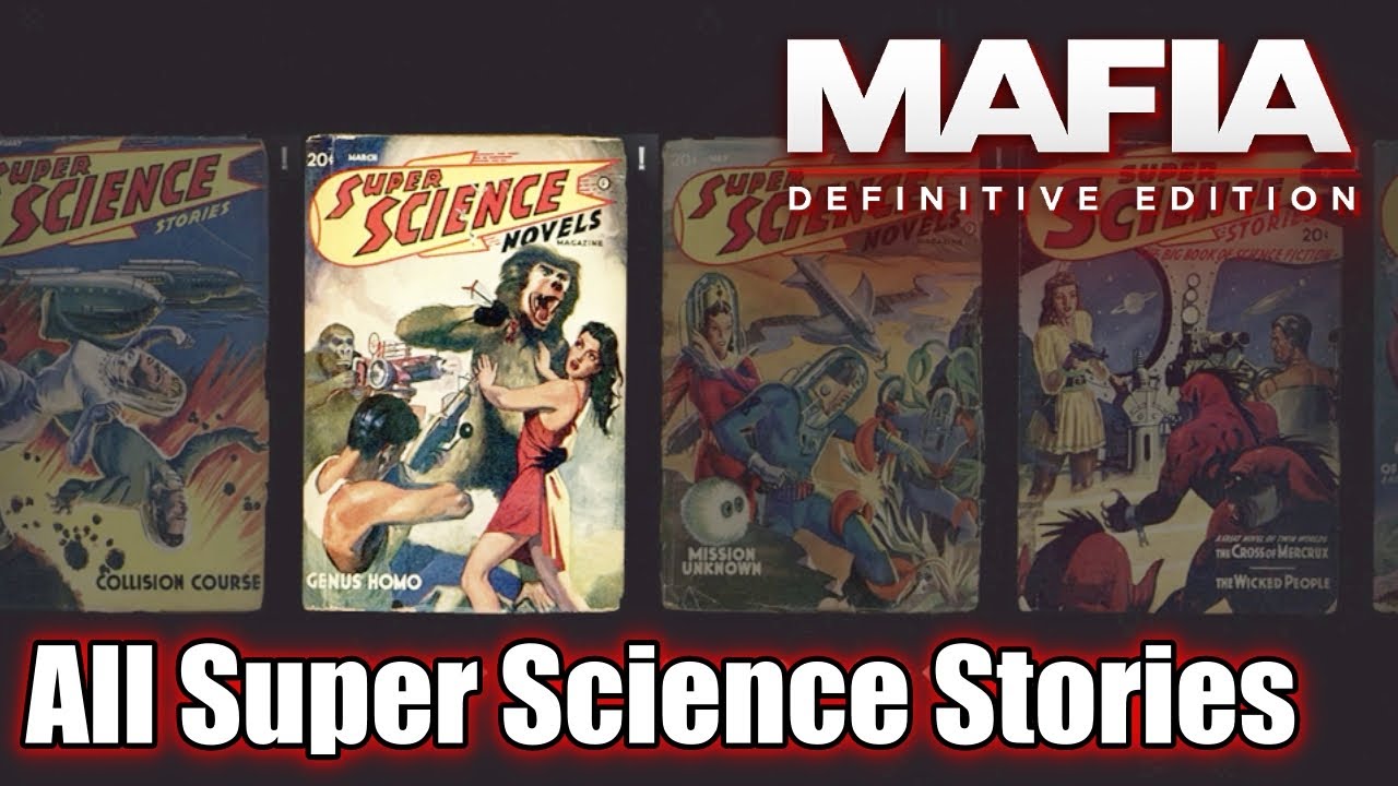 Mafia Definitive Edition - All Super Science Stories Collectible ...