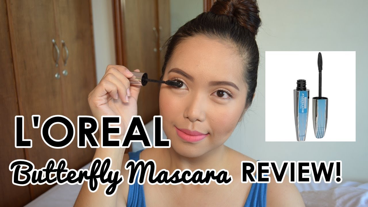L'Oreal Butterfly Mascara Review - saytiocoartillero - YouTube
