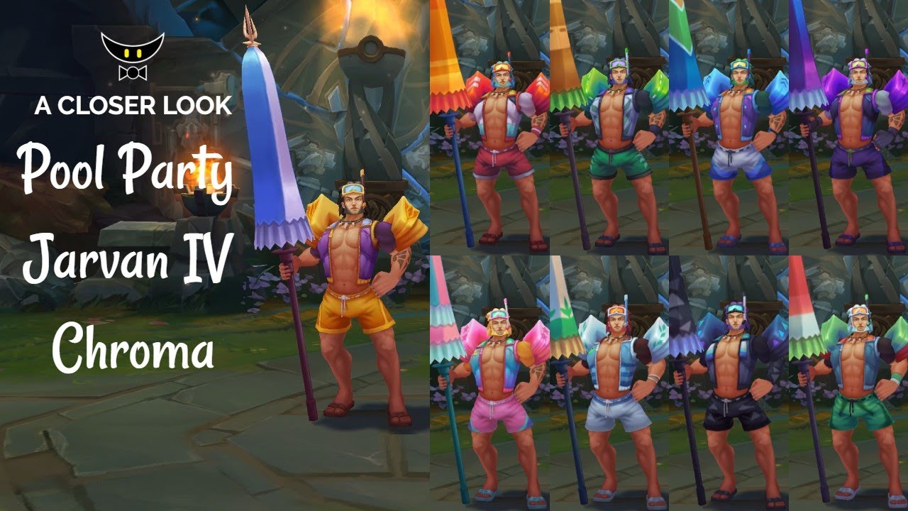 LoL skin 】 Jarvan UV / League of Legends Galerie de Skin / vidéo Jarvan IV