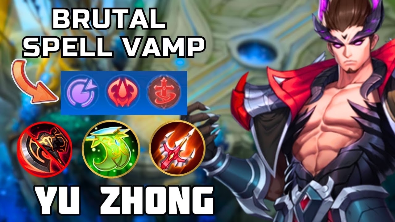 No More WAR AXE!! Use this new Spell Vamp Build for Yu Zhong | Yu Zhong ...