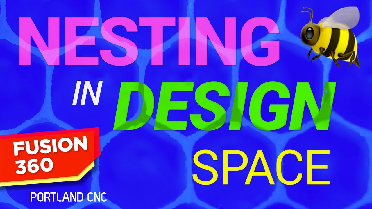 Fusion 360 Nesting in Design Space - YouTube