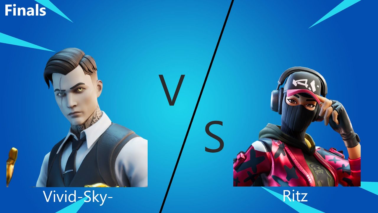 Vivid-Sky- Vs Ritz (Finals)(Fortnite 1V1 Tournament) - YouTube