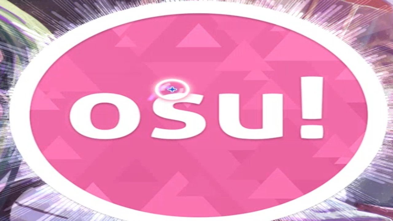 first time playing osu - YouTube