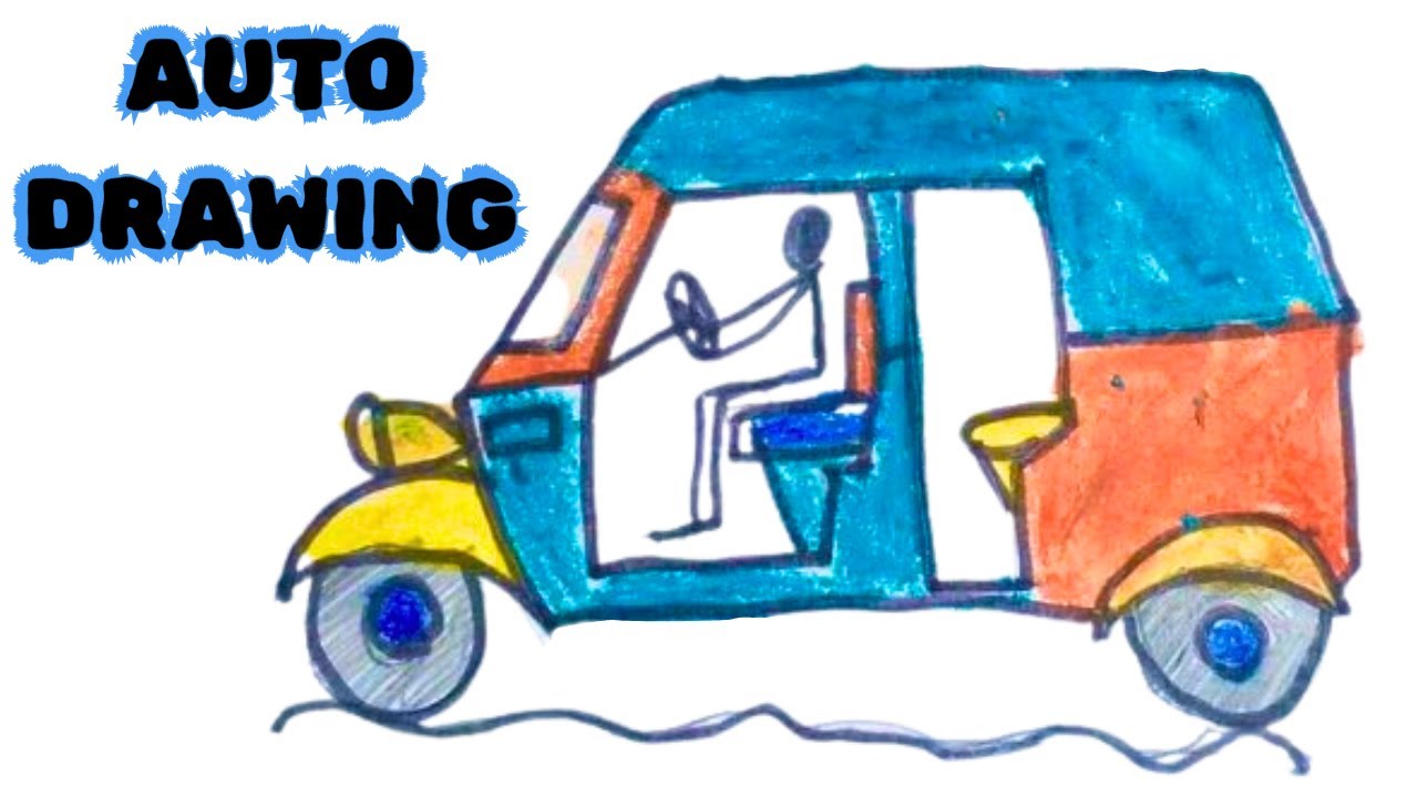 AUTO DRAWING! EASY AUTO DRAWING! AUTO DRAWING STEP BY STEP! - YouTube