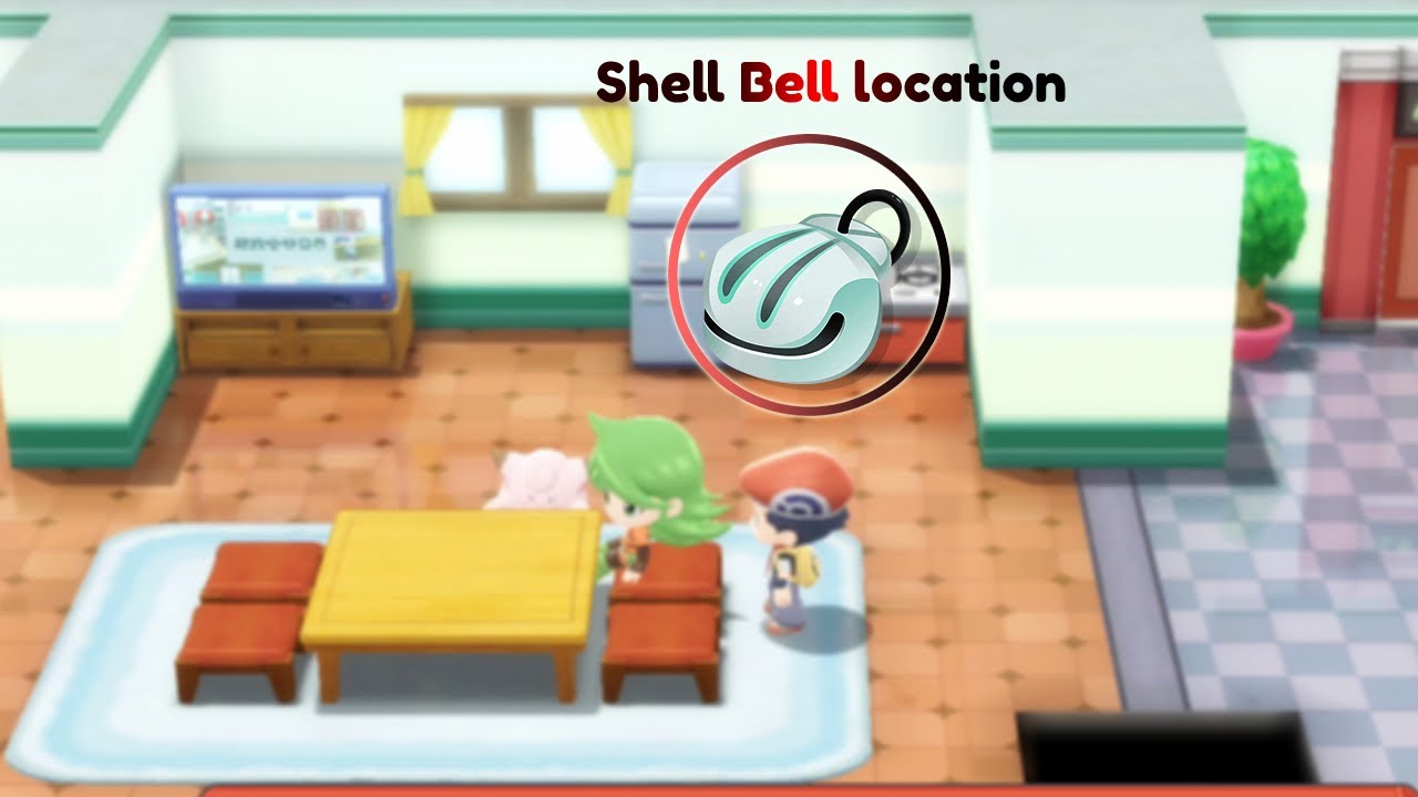 Shell Bell location | Pokemon BDSP - YouTube