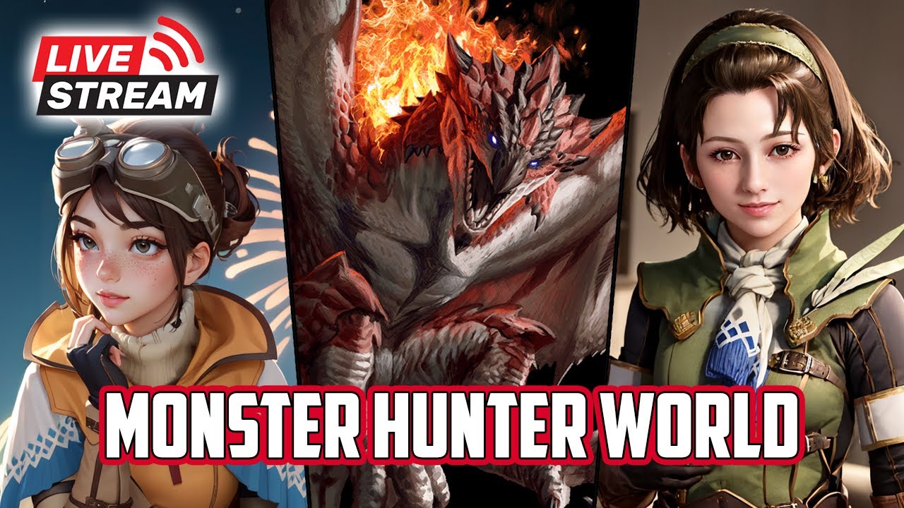 [🔴Live] Yuk Naikin MR | Monster Hunter World - YouTube