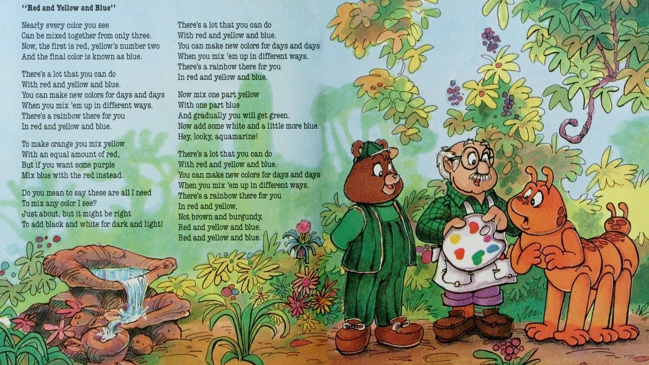 Teddy Ruxpin: Red And Yellow And Blue - YouTube