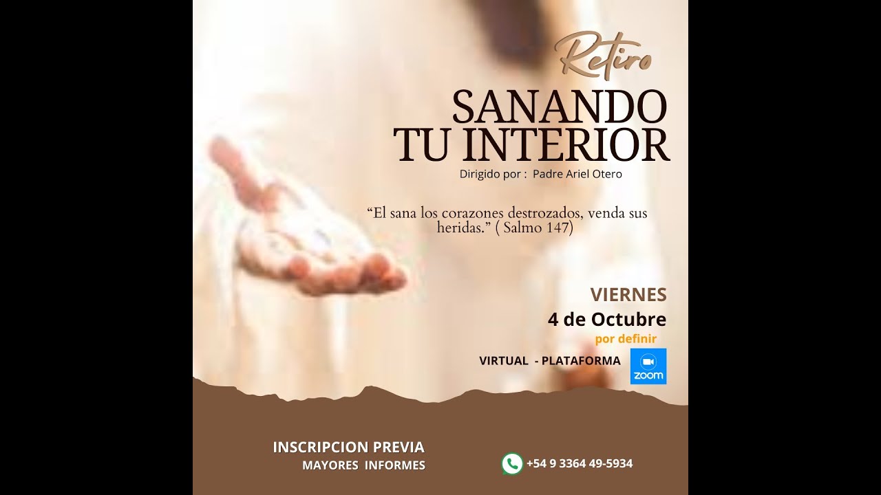 RETIRO de "Sanación Interior" P. Ariel Otero - YouTube