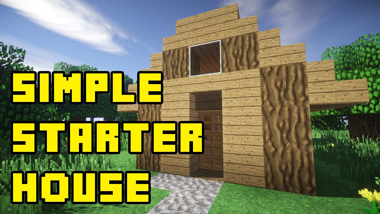 Minecraft: Simple Starter Compact Survival House Tutorial Xbox/PE/PC ...