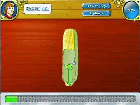 เกมส์ทำอาหาร ข้าวโพดปิ้งทาเนย - corn on the cob Cooking Game クとうきび ...