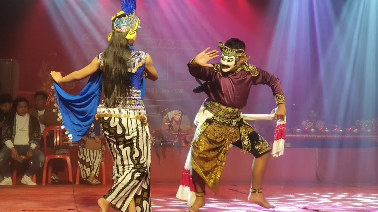 Tari topeng lengger wonosobo Eselbe Merdi Desa Sojopuro 2023 - YouTube