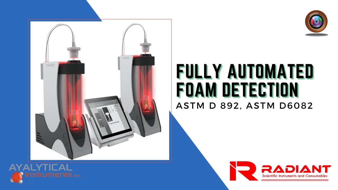 Automated ASTM D892 and D6082 Foam Test unit - Foam DDI ⭐⭐⭐⭐⭐ - YouTube