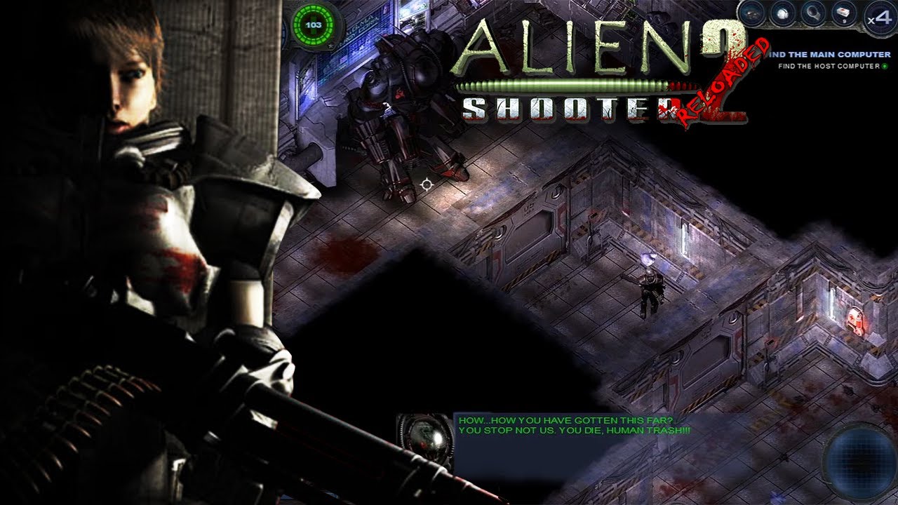 Alien Shooter 2 Reloaded - Mission 6 - YouTube