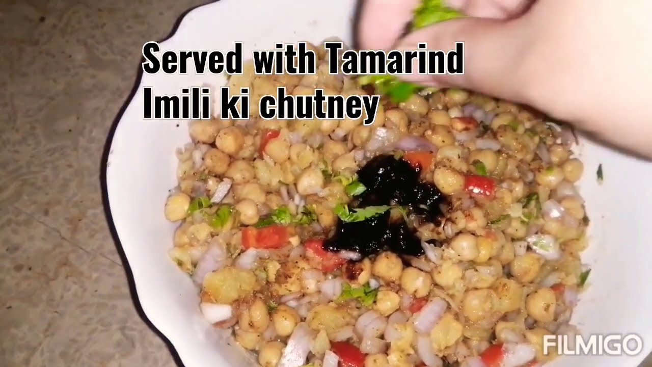 Easy Chana chart recipe. - YouTube