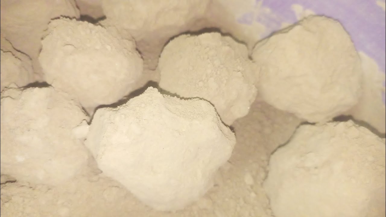 ASMR || Damp Mud Balls🎙🔉 WholeCrush+mixing🪨#dampcrumbling #satisfy # ...