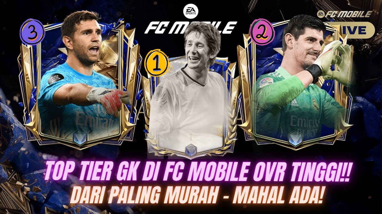 TOP TIER GK FC MOBILE! REKOMENDASI GK TERBAIK DI FC MOBILE DARI PALING ...